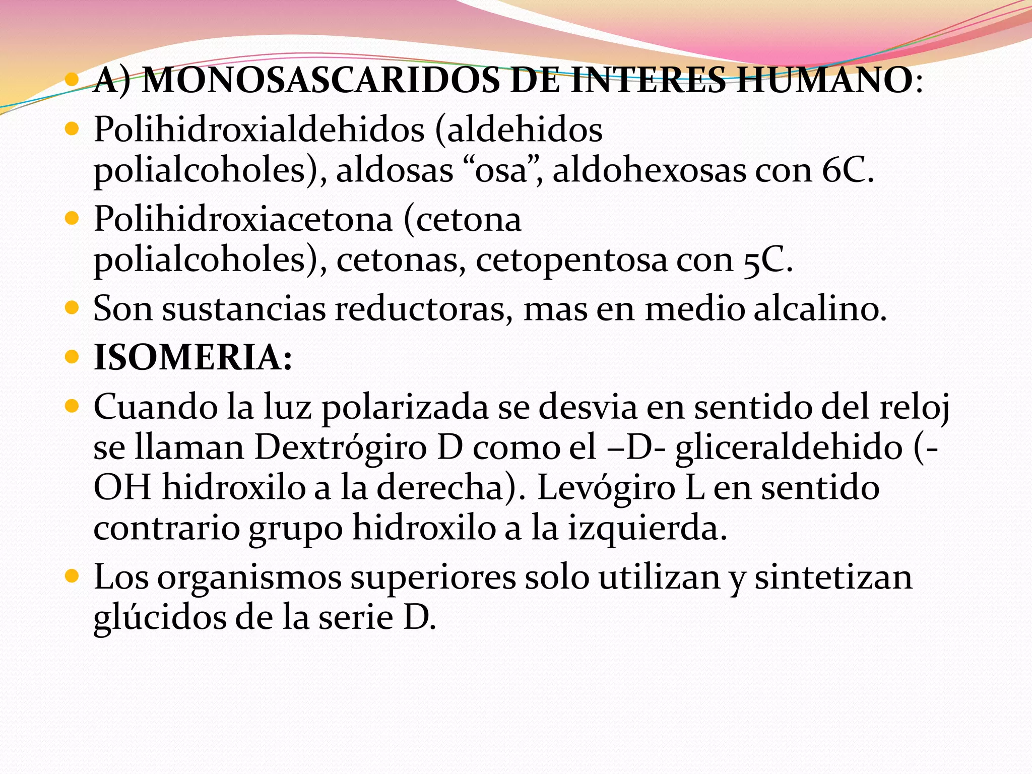 Tema #3 Carbohidratos | PPTX