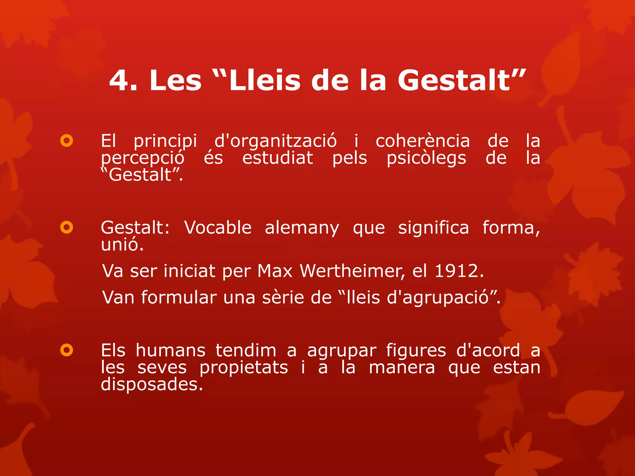 Tema 3. la percepció visual | PDF