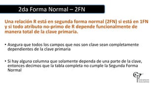Tema3 modelo relacional - normalización | PPTX