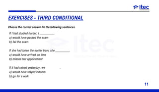 TEMA 3 - Zero conditional. First conditional. Second conditional. Third conditional..pdf