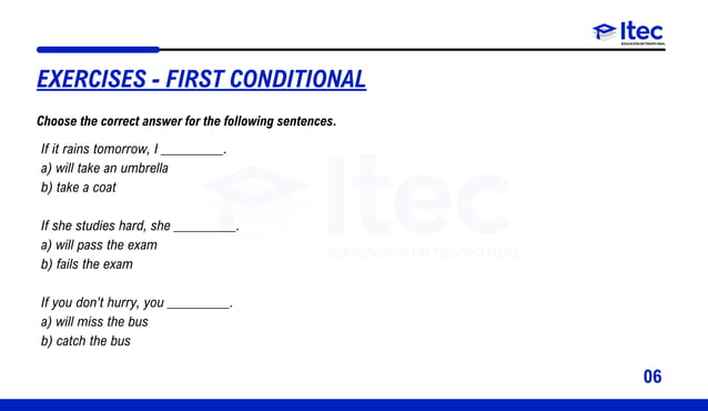 TEMA 3 - Zero conditional. First conditional. Second conditional. Third conditional..pdf