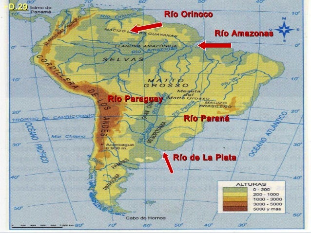 Tema 3. El relieve de América. 1ºESO. Curso 2017/2018