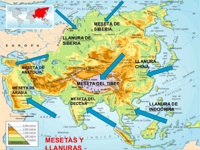 Relieve de Asia 1º ESO
