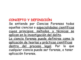 TEMA 3 CIENCIAS FORENSES.ppt Derecho 7mo Semestre - Medicina Legal | PPT