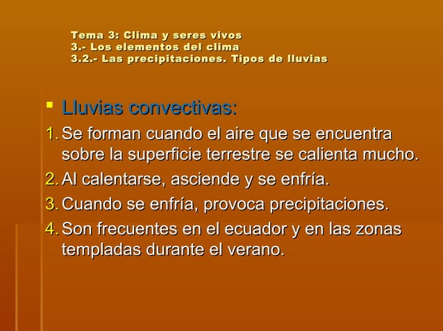 TEMA 3.- EL CLIMA Y LOS SERES VIVOS. | PPT