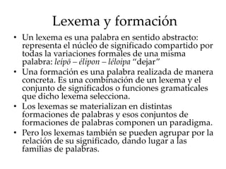 El cambio gramatical | PPTX