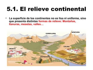 Tema 3 el relieve | PPT