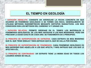 Tema 6 la historia de la tierra | PPTX