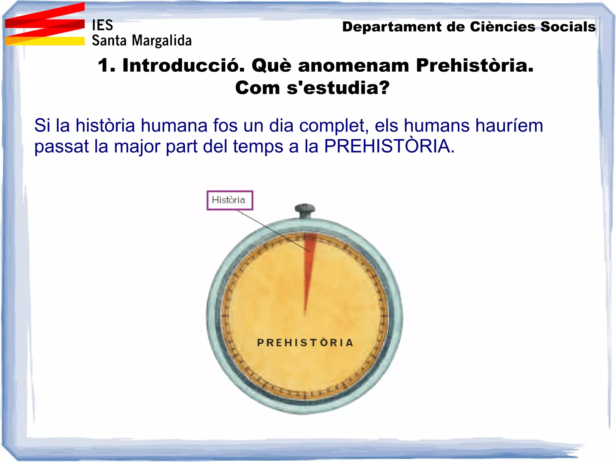 Tema 3 La Prehistòria 1: Paleolític | PDF