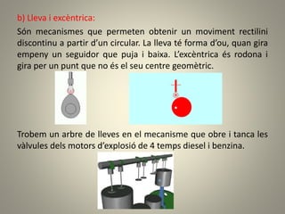 Tema 3 mecanismes | PPTX