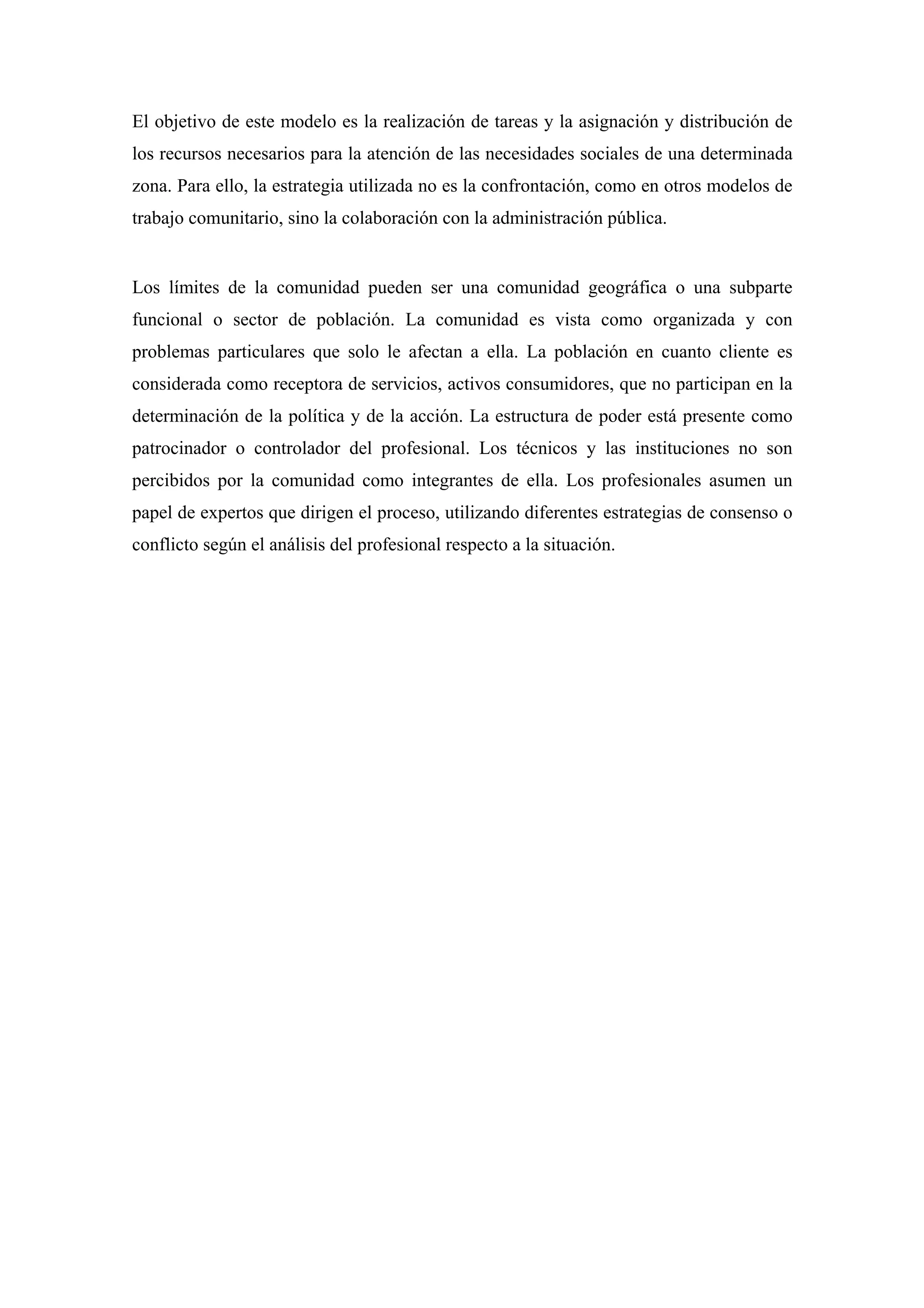 Tema3 modelos de intervencion en trabajo social esther raya | PDF