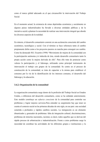 Tema3 modelos de intervencion en trabajo social esther raya | PDF