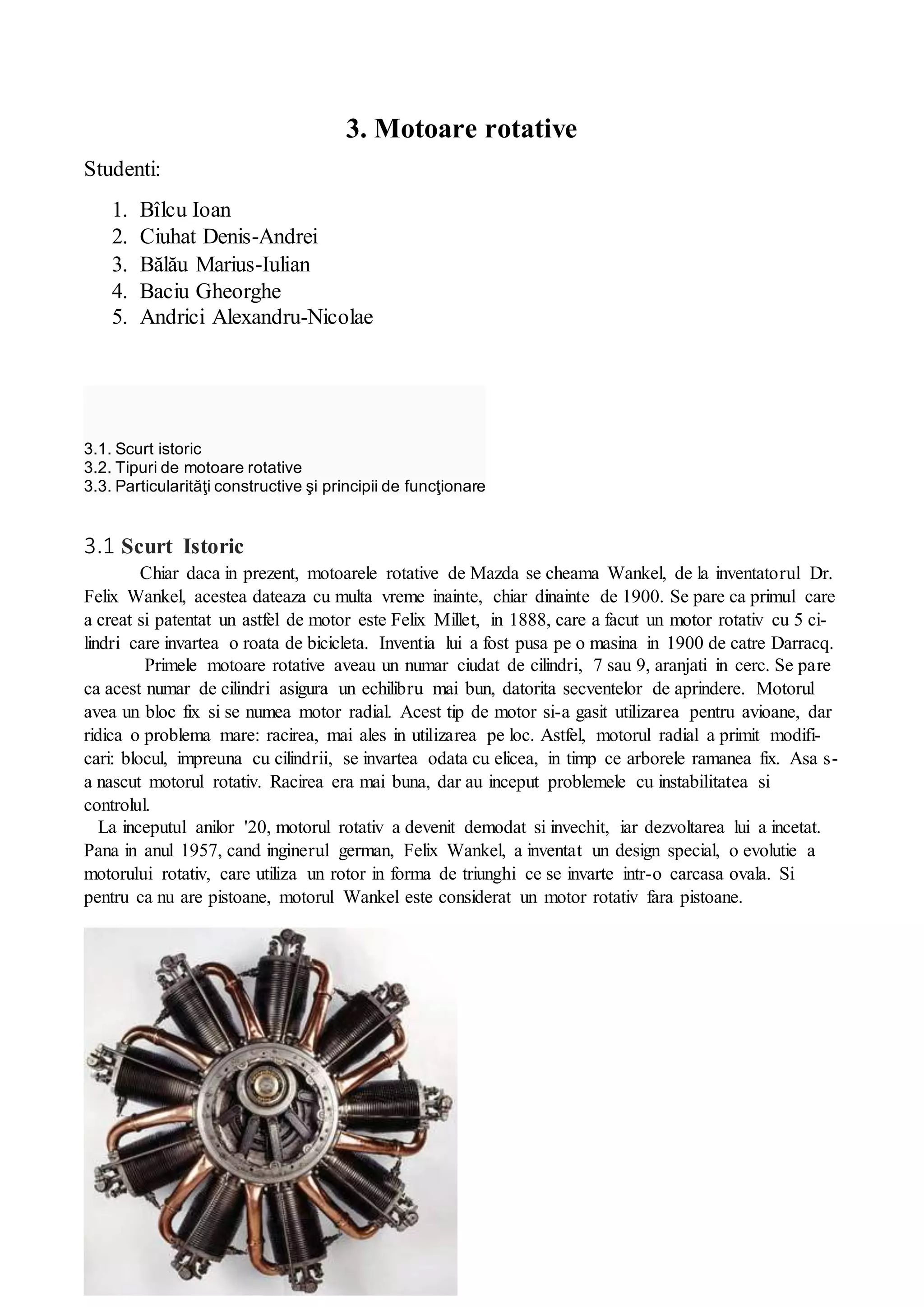 Tema 3 motoare rotative | DOCX