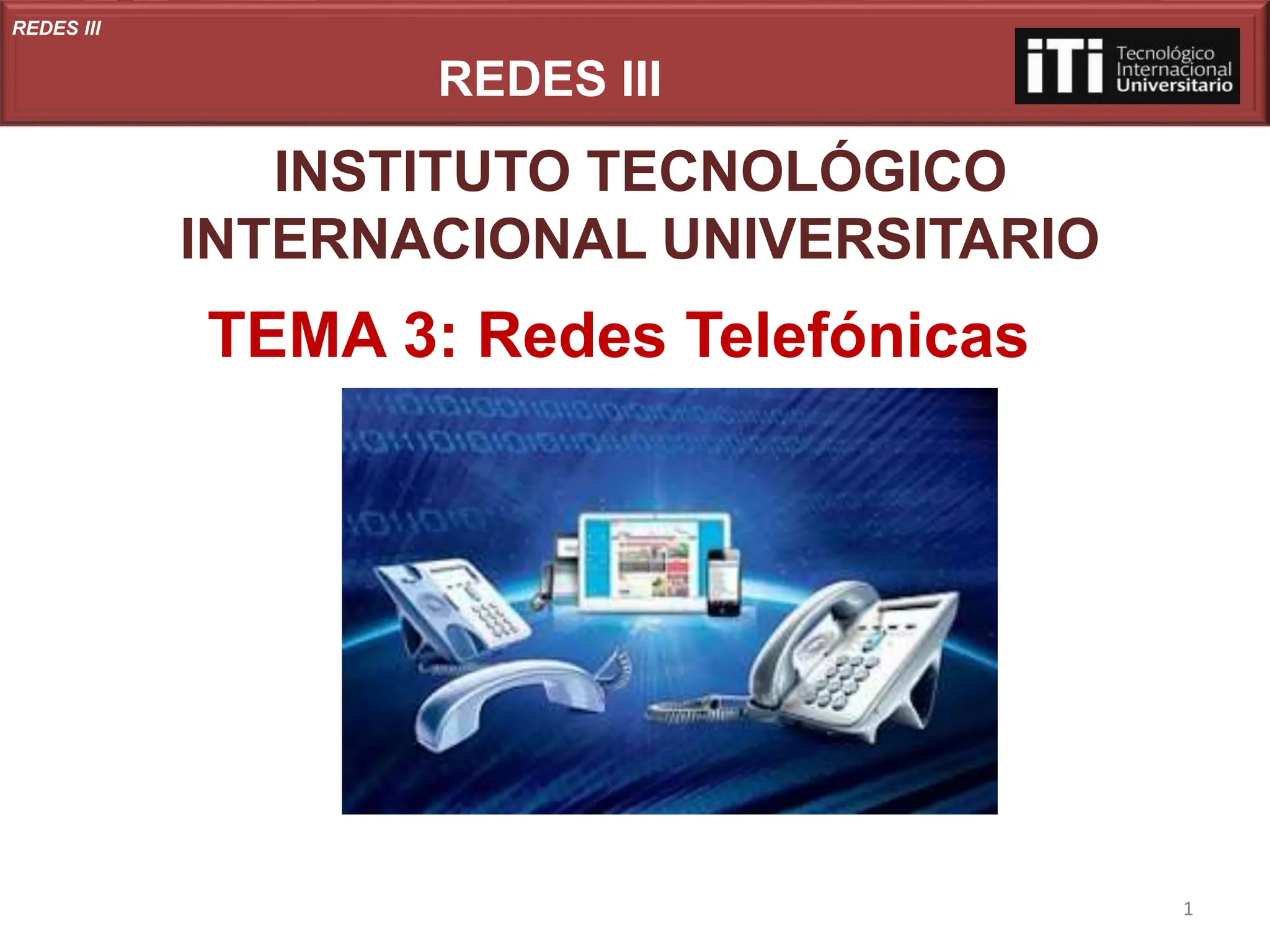Redes telefónicas y redes celulares completo | PPT