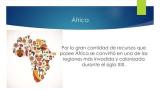 Tema # 3 reparto colonial | PPTX