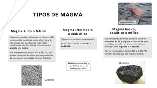 Tema 3. Magmas y Rocas ígneas o magmáticas | PDF