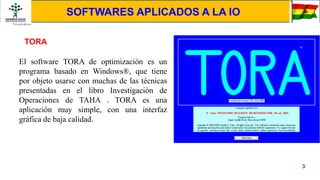 Tema 3 Softwares aplicados a la IO.ppt