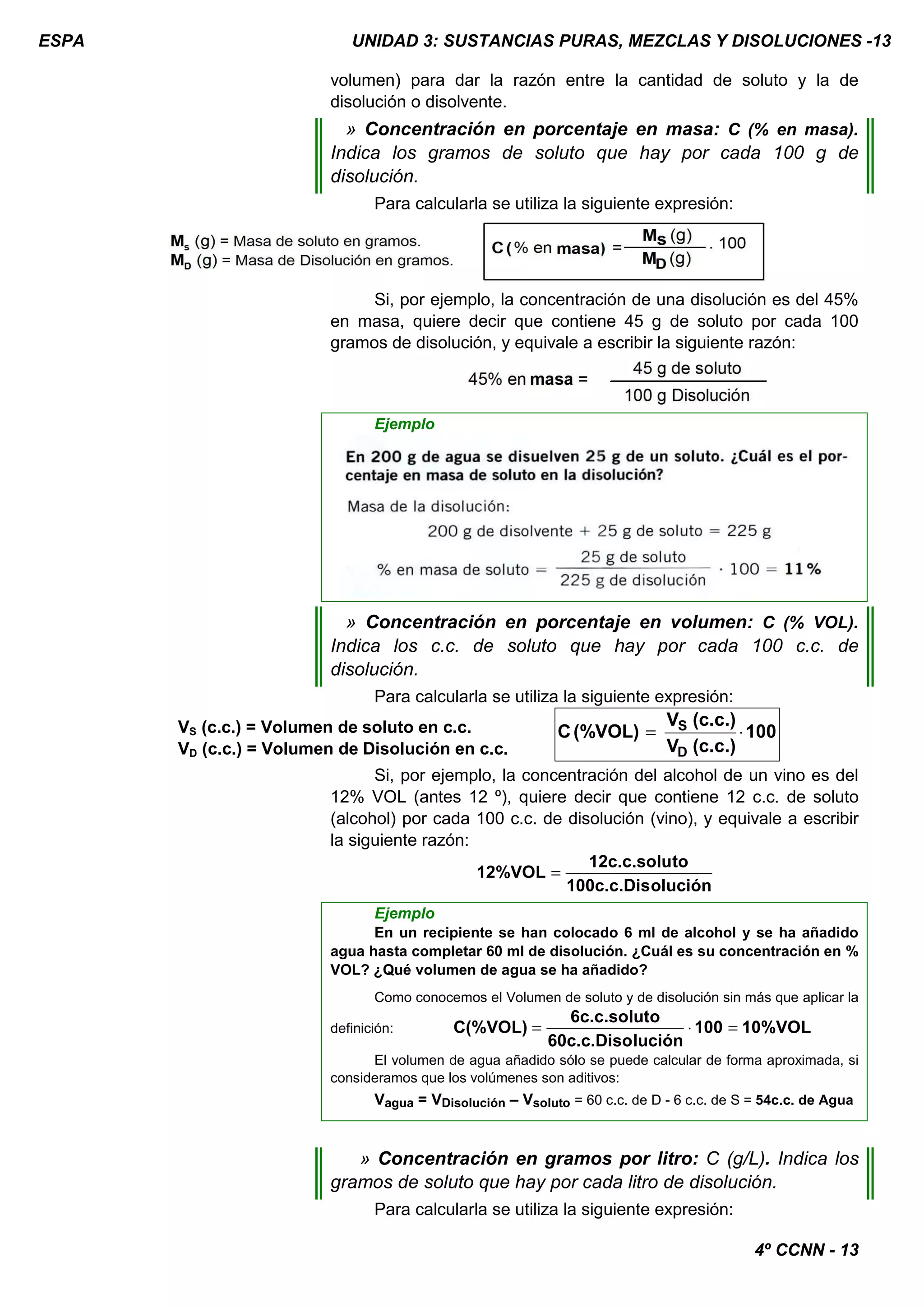 Sustancias puras mezclas y disoluciones | PDF | Chemistry | Science