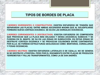 Tema 3 tectonica y relieve terrestre | PPTX