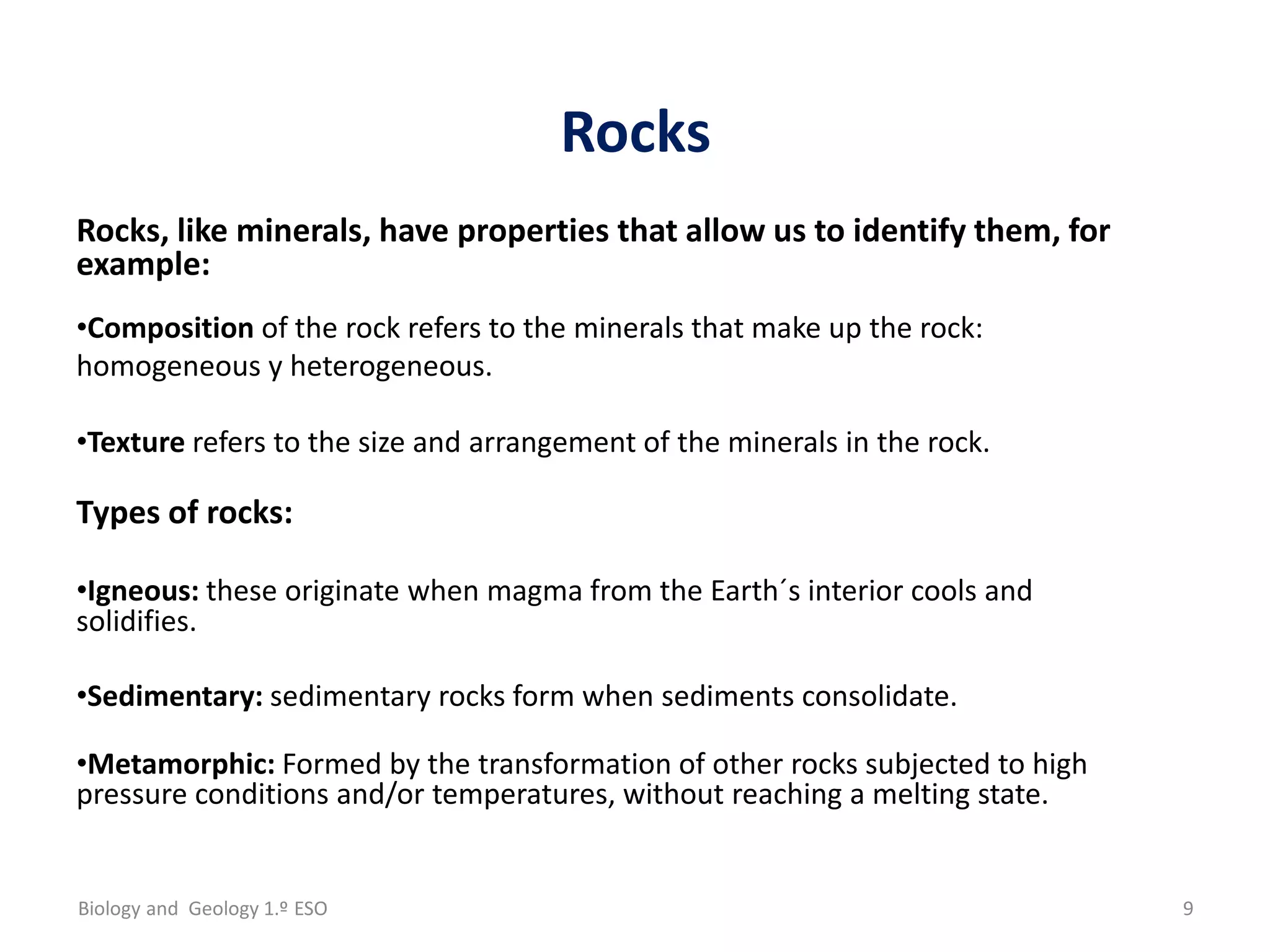 Tema 3 the geosphere | PDF