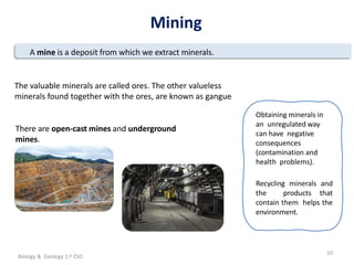 Unit 10. The geosphere | PPT