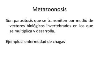 PARASITOLOGIA - TEMA 3 Y 4, RELACIONES HOSPEDEIRO Y PARASITA, ZOONOSIS ...