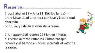 RAZONES MATEMATICAS PARA SEXTO GRADO BASICA | PDF