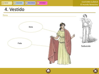 Cultura Clasica: El mundo Femenino | PPTX