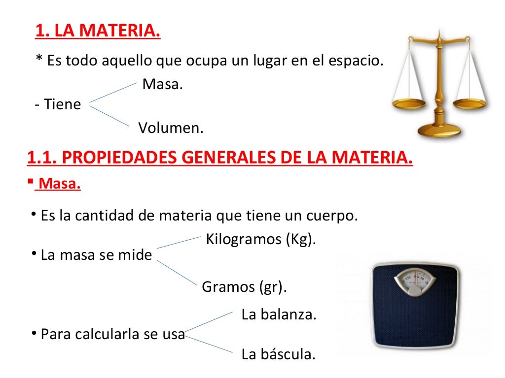 Tema 4. la materia y los materiales.