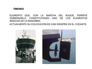 Tema 4. timones | PPTX