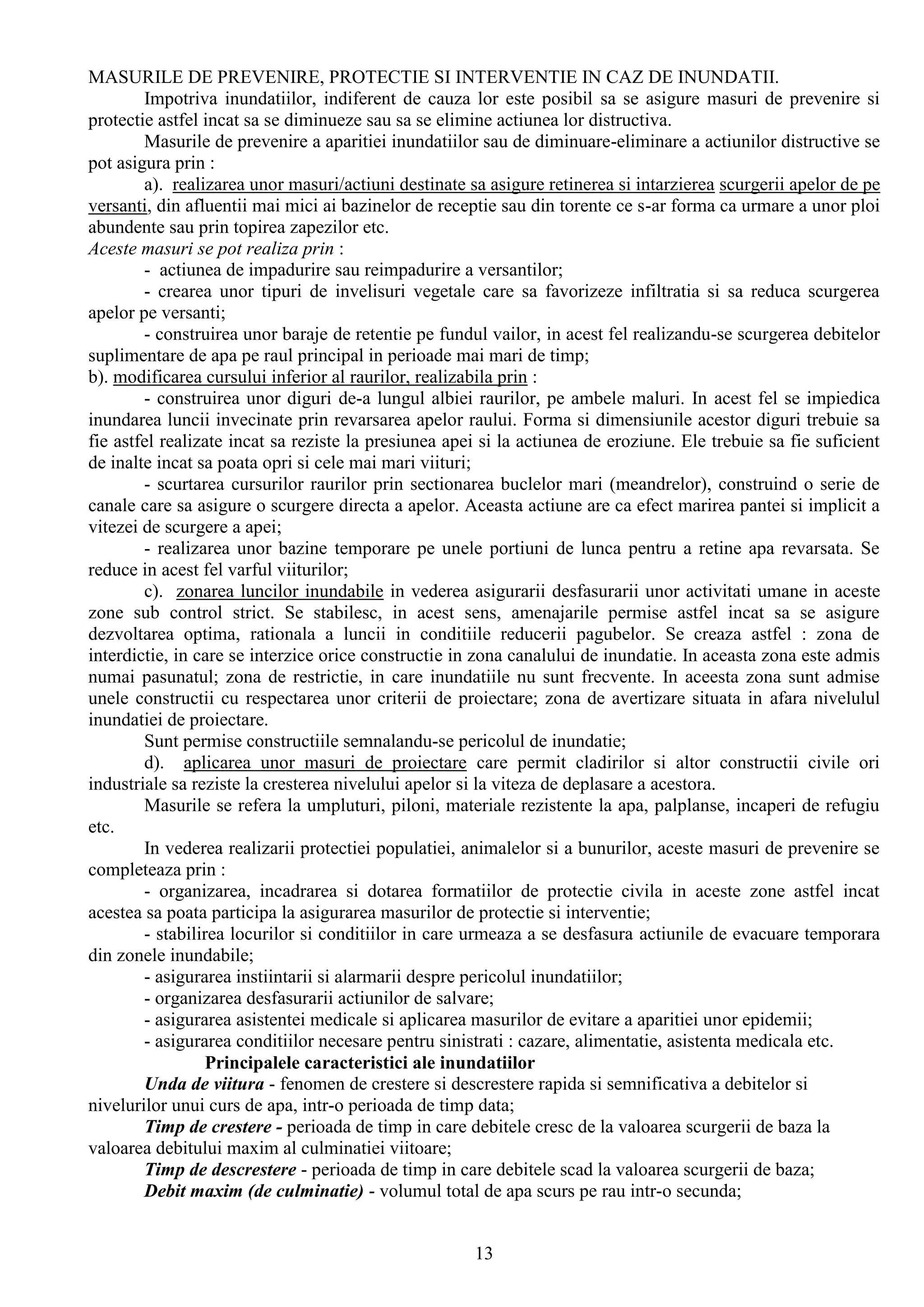 Notiuni generale despre dezastre | PDF