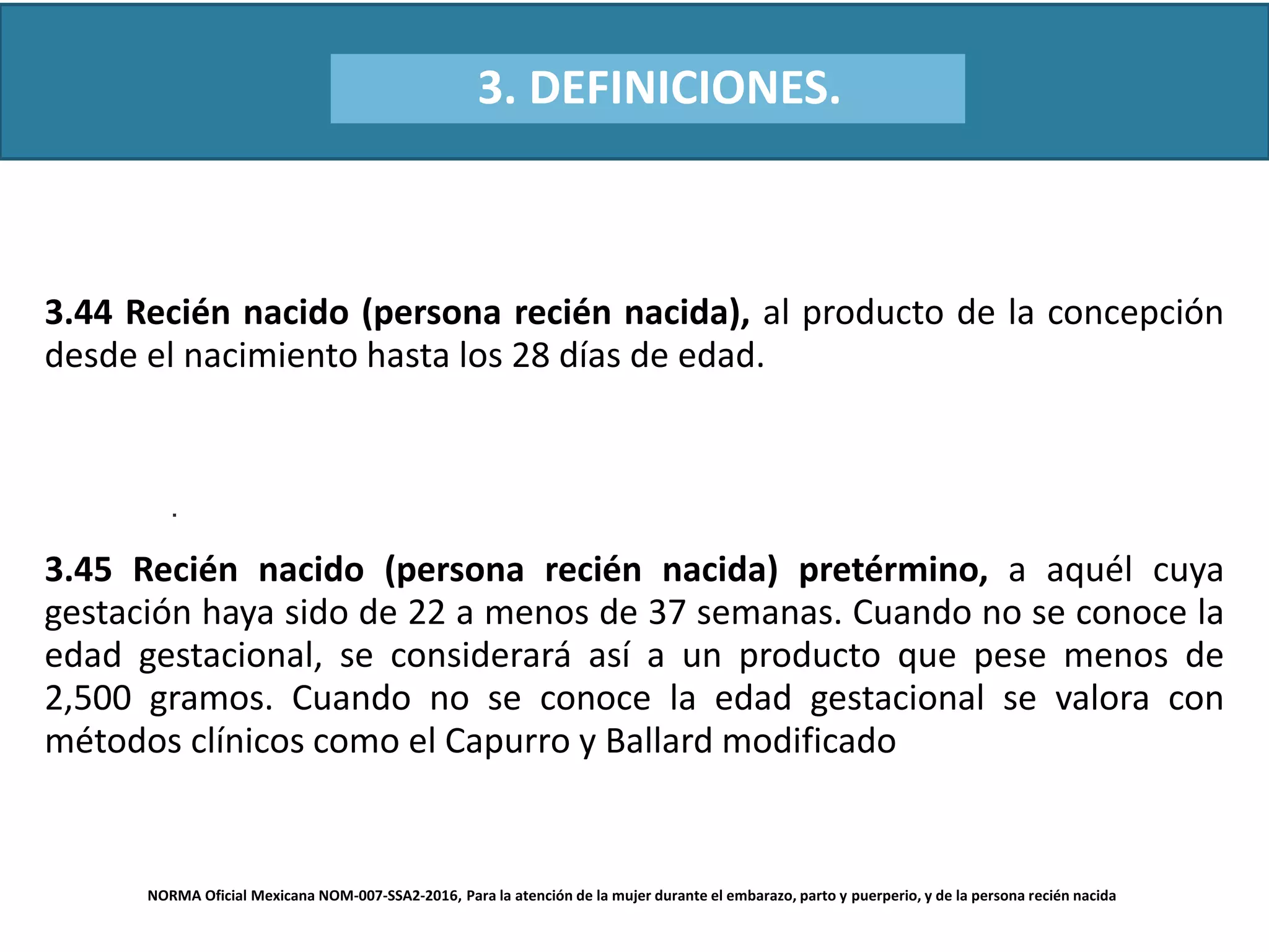 Nom 007-ssa2-2016, para la atención de la mujer durante el embarazo ...