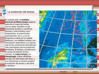 Tema 4 el tiempo y el clima 1º ESO | ODP