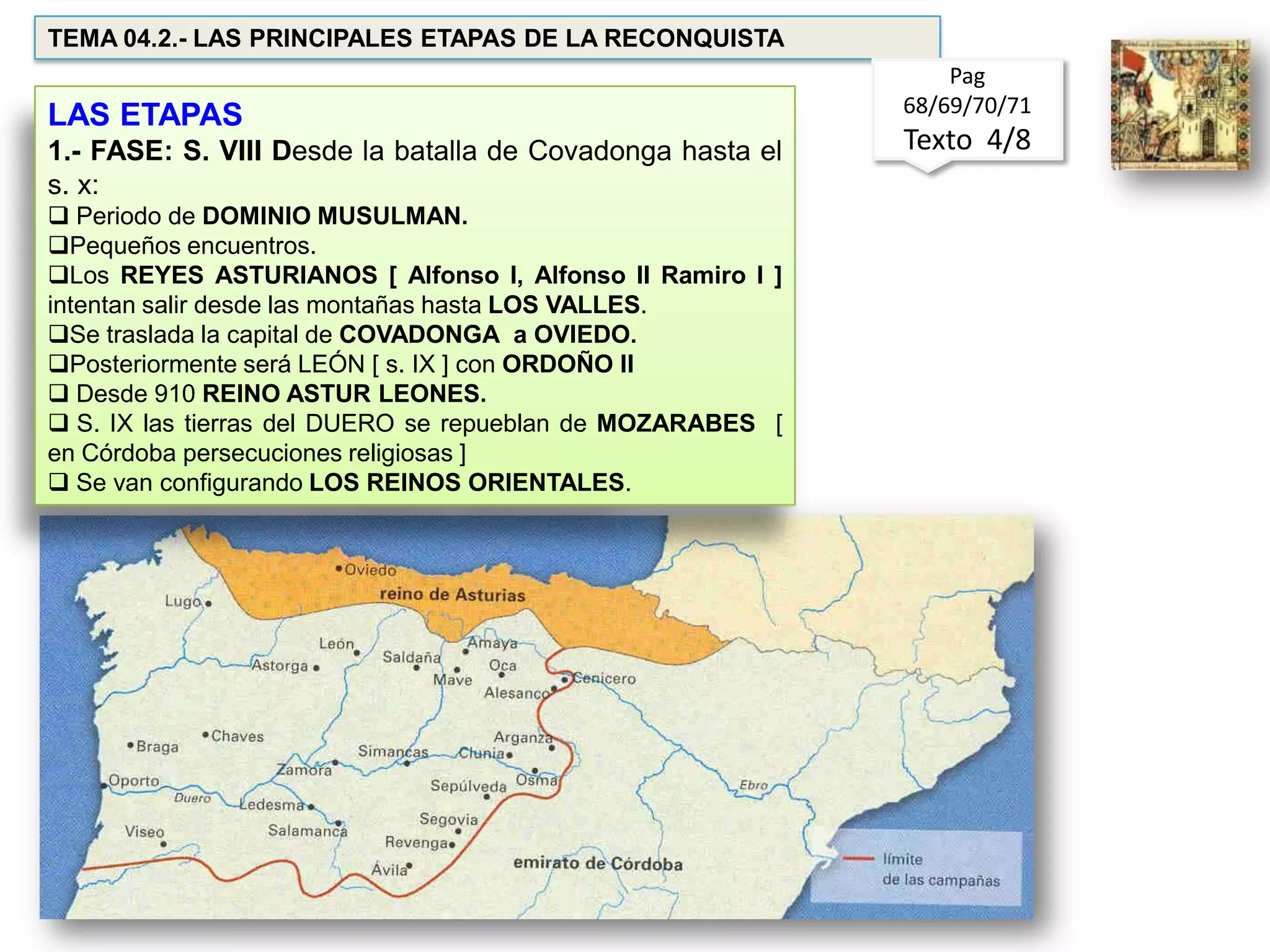 Tema4.2. etapas de la reconquista | PPTX | Christianity | Religion ...