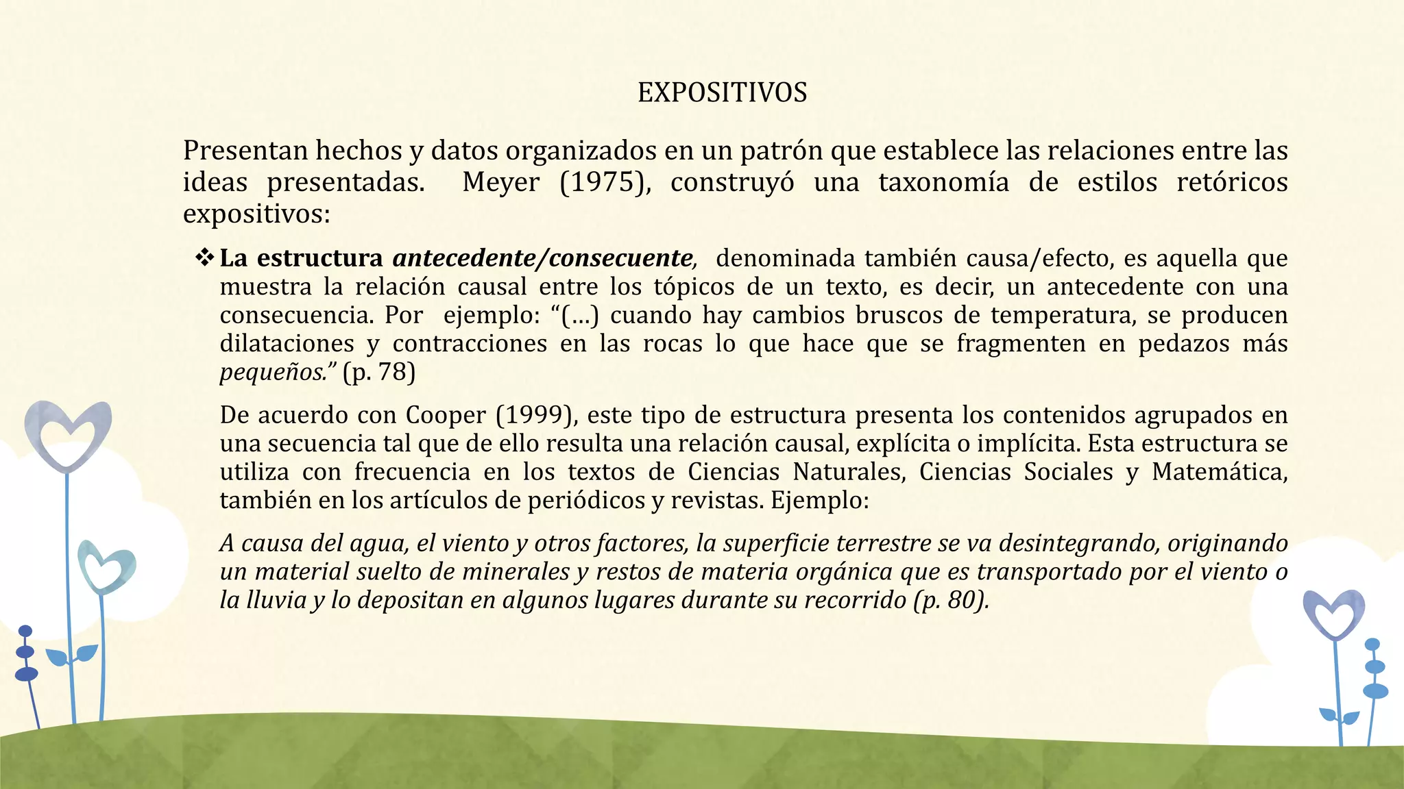 Tema 4. estructuras textuales | PPT