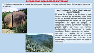 Dinamica externa terrestre | PDF