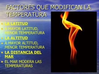 Tema 4 El Tiempo Y El Clima | PPT