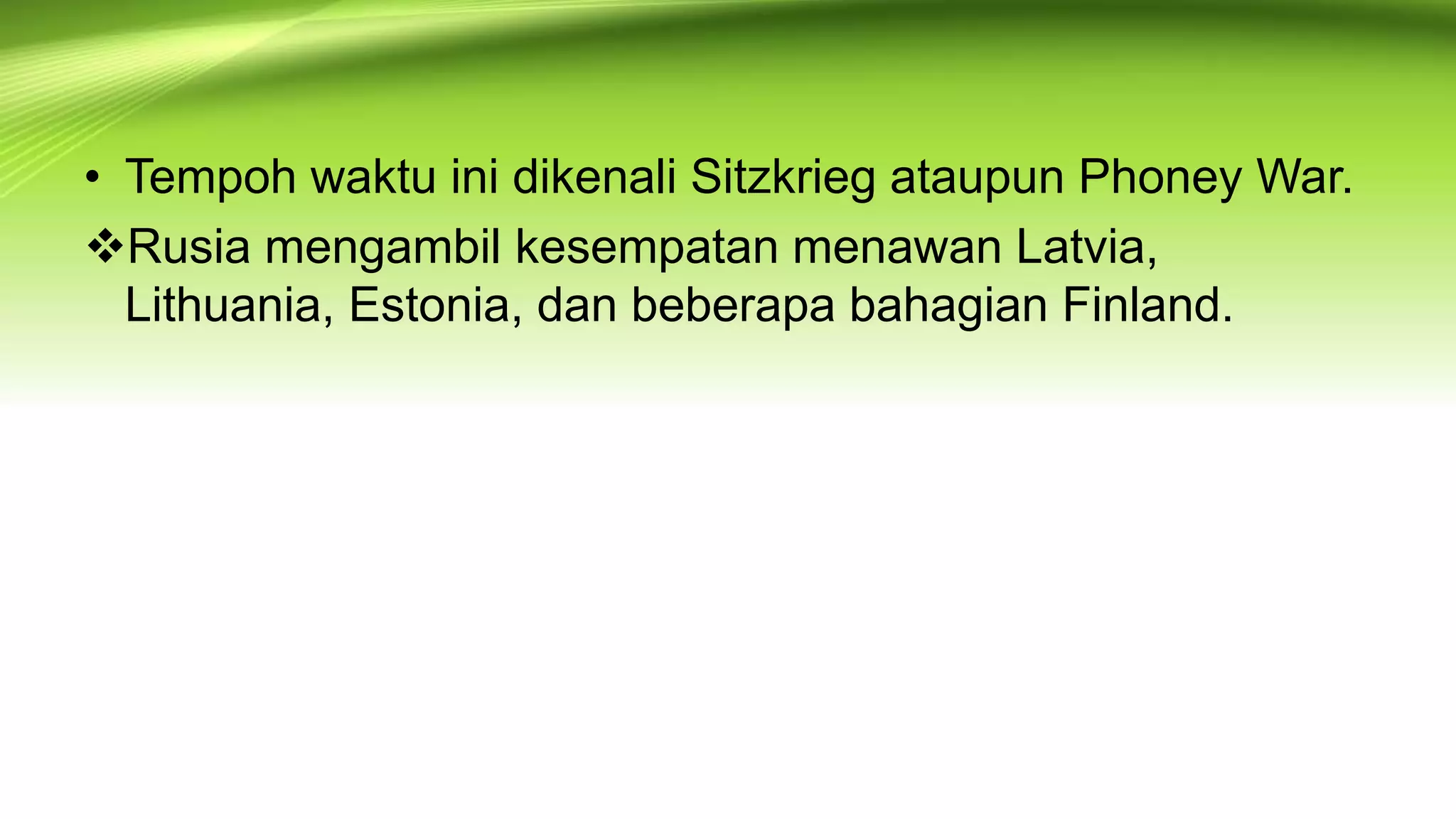 Faktor & Kesan Perang Dunia Kedua | PPTX