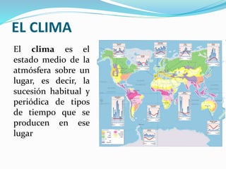 Tema 4 (2) Tiempo y clima | PPT
