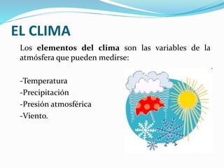 Tema 4 (2) Tiempo y clima | PPT