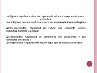 Tema44 inmunogenicidad | PPTX
