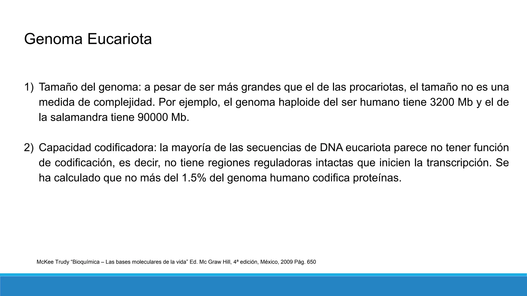 Tema 48 Concepto de: gen, genoma, transcriptoma y proteoma | PPTX ...