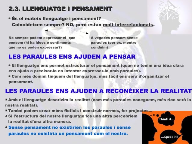 Tema 4 L'ésser humà, entre la naturalesa i la cultura | ODP
