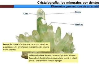 Tema 4 minerales los componentes de las rocas | PPTX