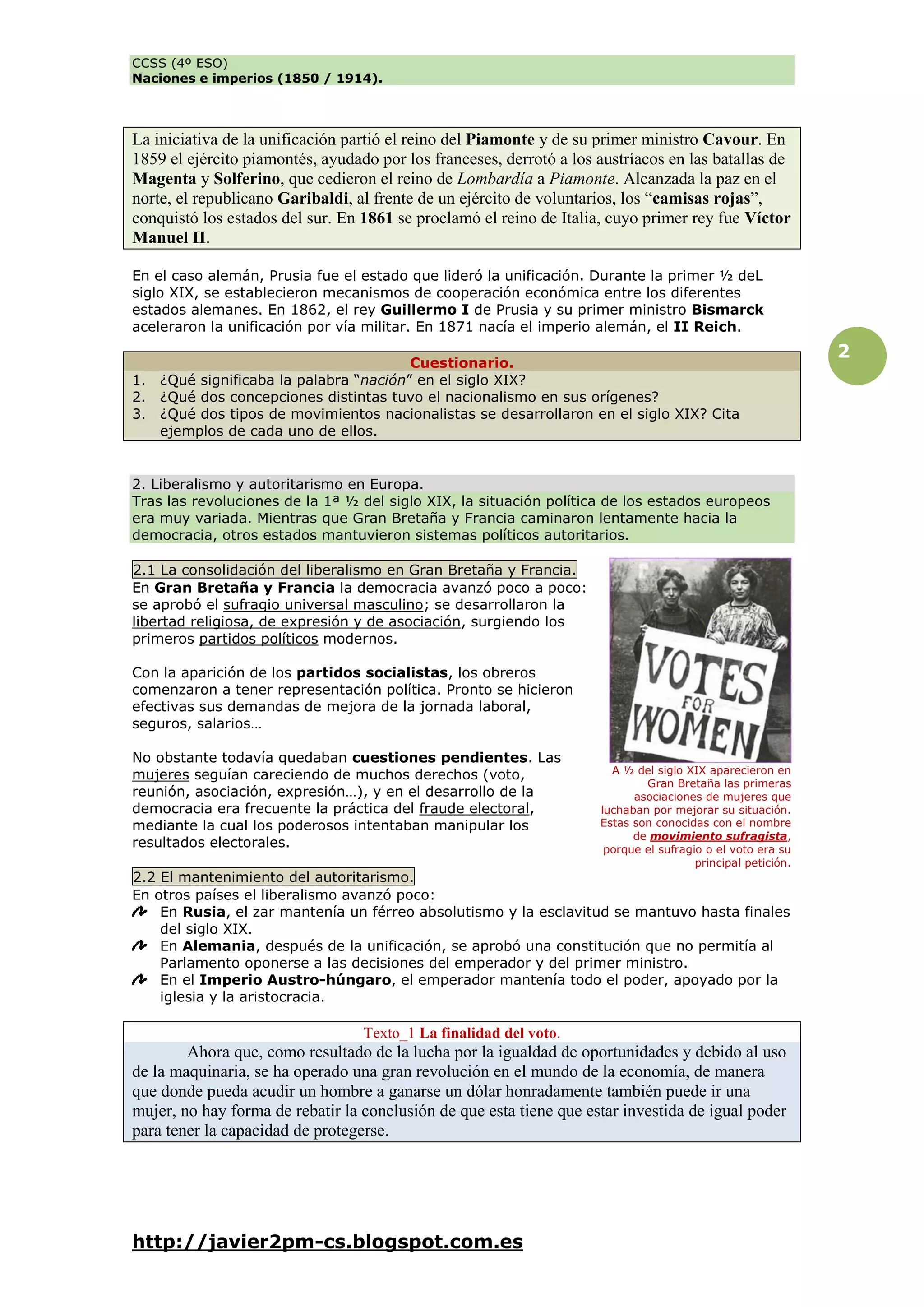 El imperialismo | PDF