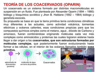 ORIGEN DE LA VIDA | PPT