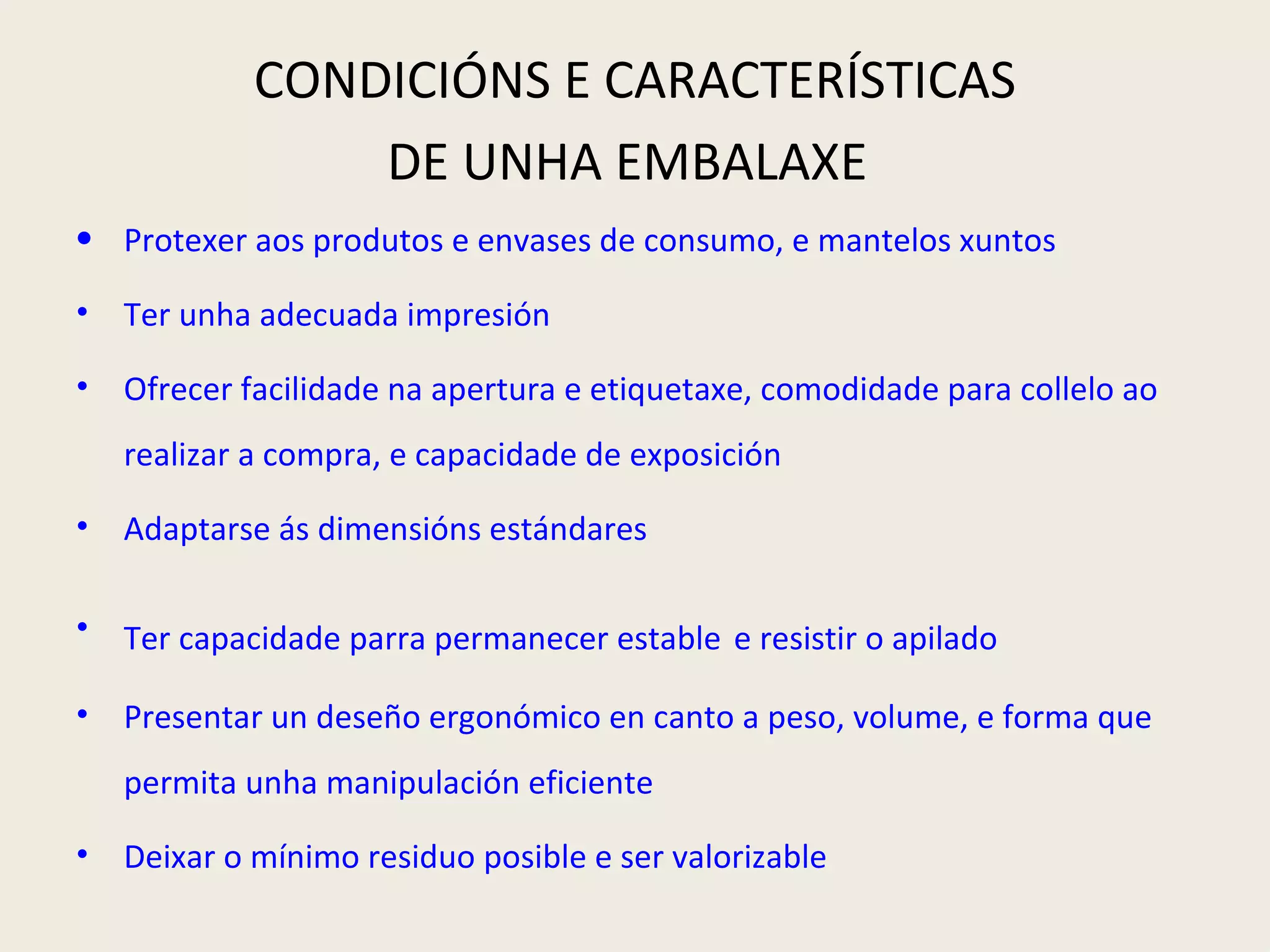 Tema4 presentación envases embal. | PPT
