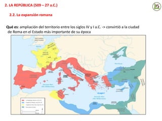Unidad 4 La civilización romana | PPSX