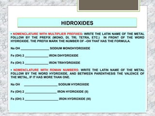 Tema 4 the chemical compounds | PPT