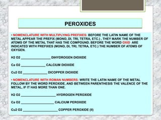 Tema 4 the chemical compounds | PPT